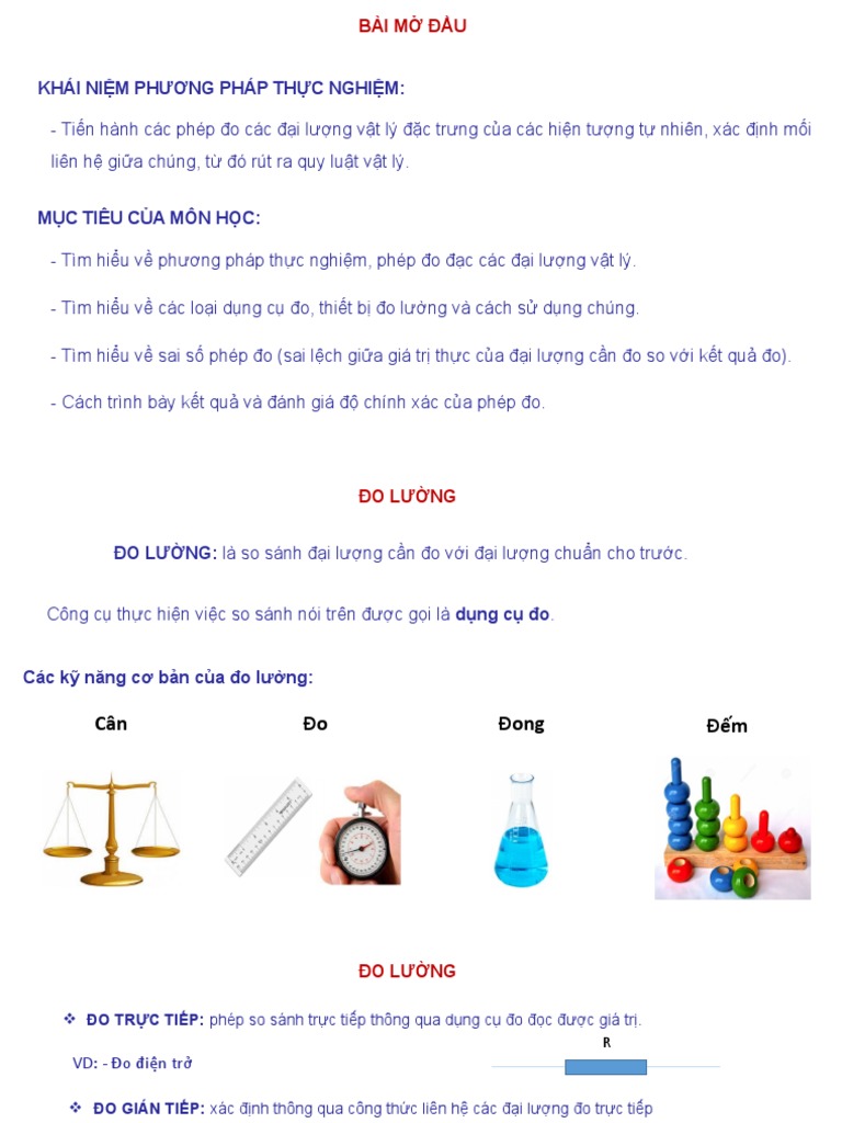 Do Luong Va Sai So | PDF