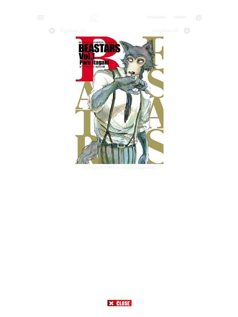 Beastars - Capítulo 54 - Leitor de Mangás Online em Português - Manga Yabu | PDF
