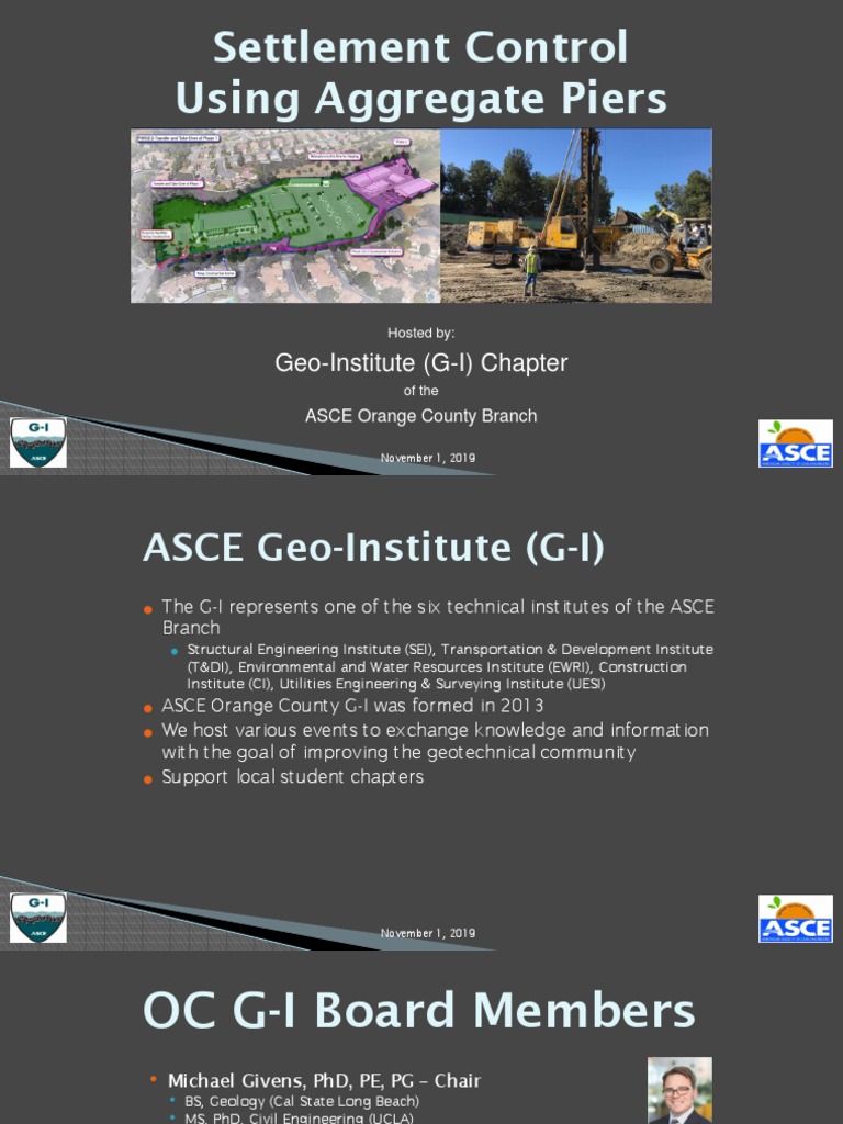 An Analysis of Settlement Control Using Aggregate Piers | PDF ...