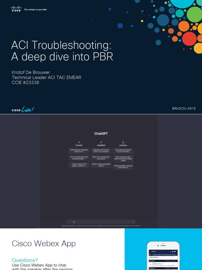 BRKDCN-3915 ACI With PBR Deep Dive | PDF | Routing | Internet Standards
