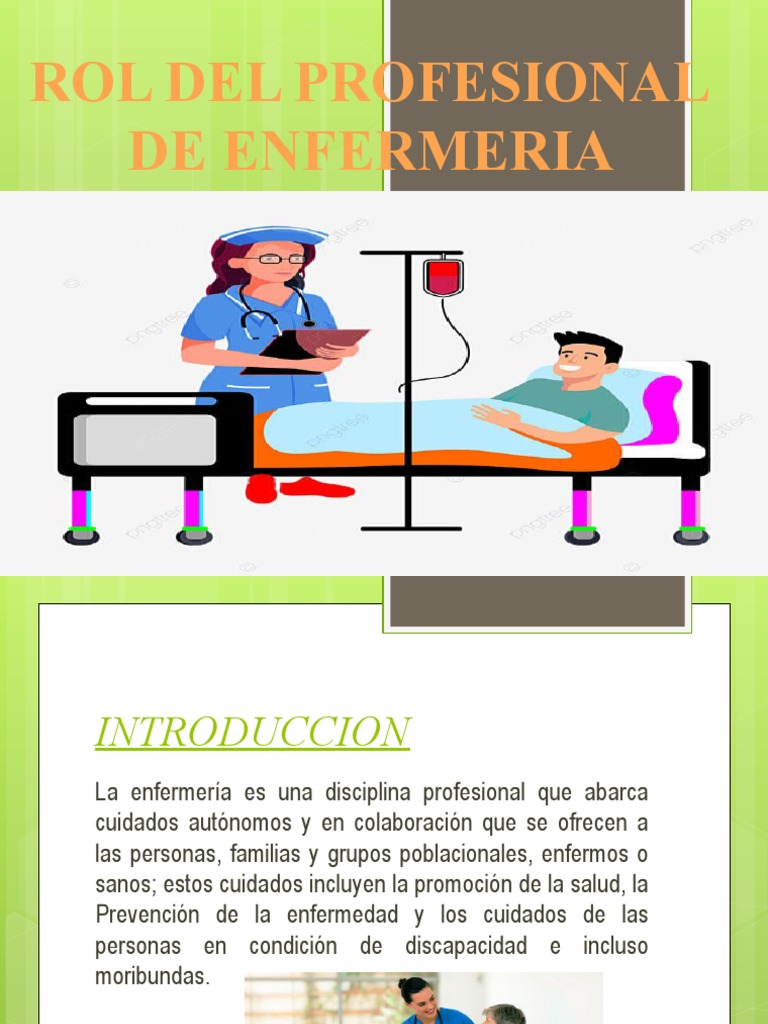 Rol de La Tecnico en Enfermeria | PDF | Enfermería | Cuidado de la salud