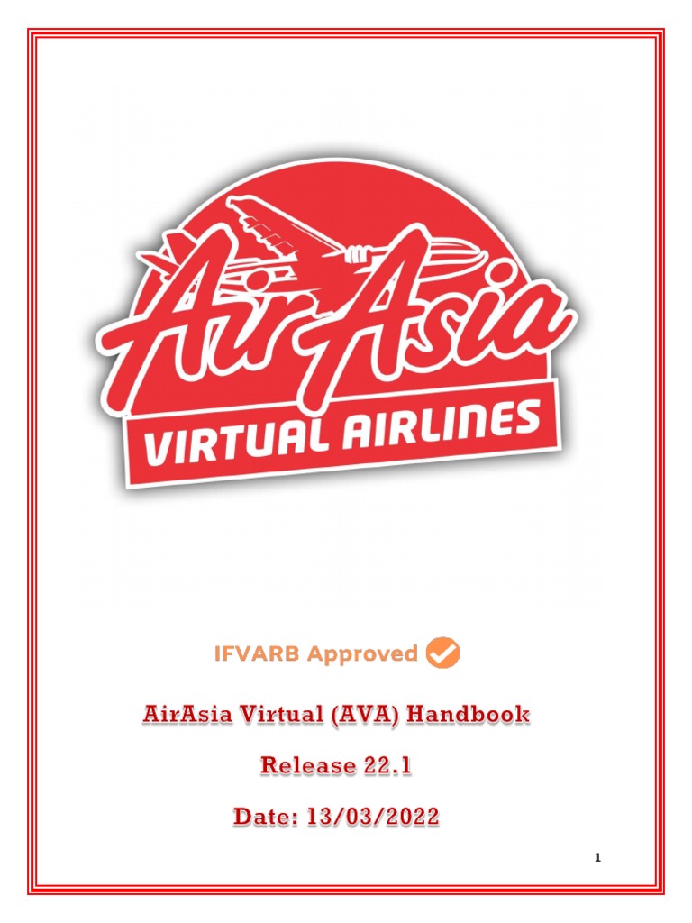 AirAsia Virtual Handbook | Download Free PDF | Air Traffic Control ...