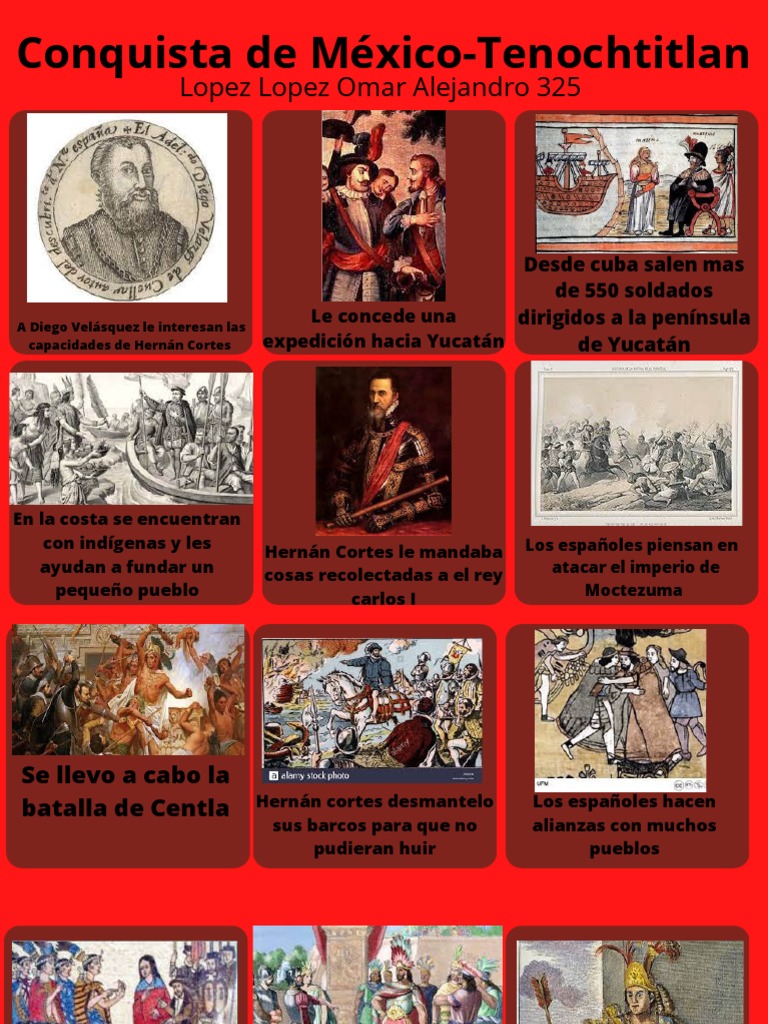 La Conquista de Mexico | PDF | Hernán Cortés | Colonización española de ...