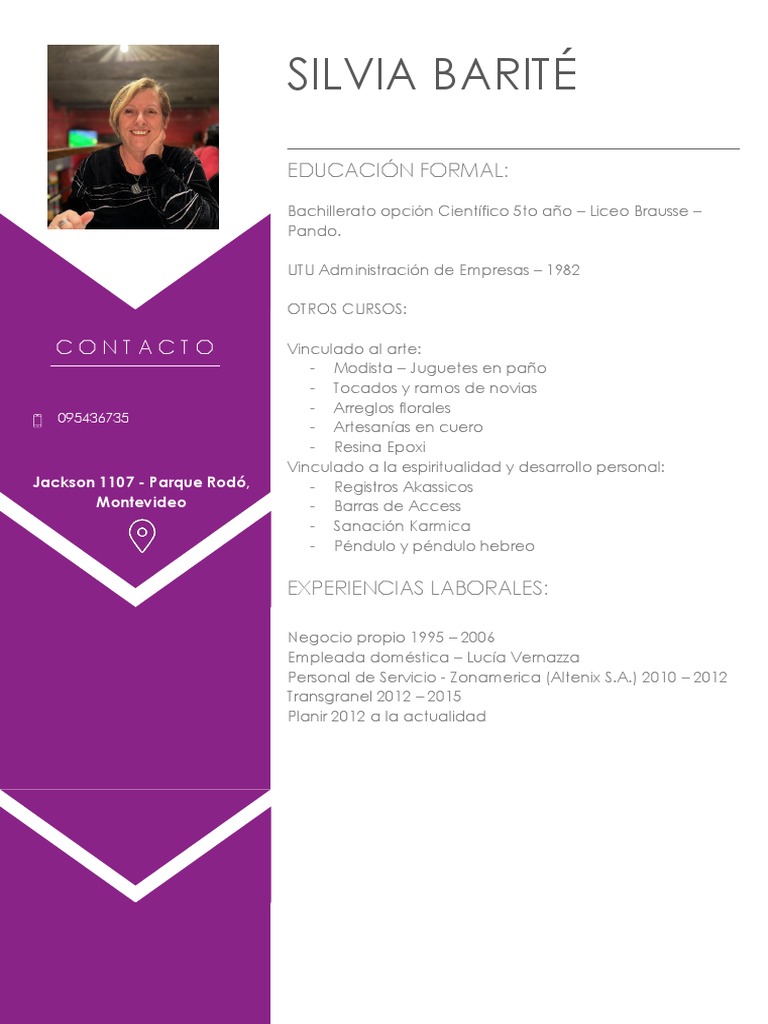 CV Silvia Barité | PDF