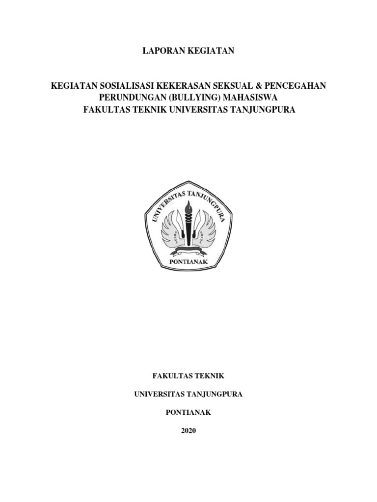 Laporan Kegiatan Kegiatan Sosialisasi Kekerasan Seksual & Pencegahan ...