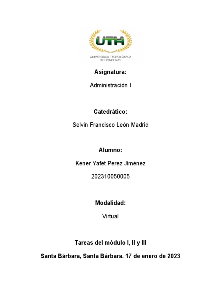 Tareas Modulo I Uth | PDF | Responsabilidad social corporativa | Marketing