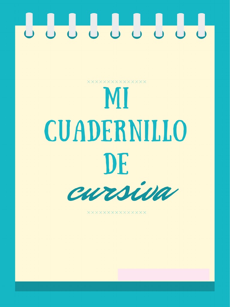 Cuadernillo de Cursiva | PDF