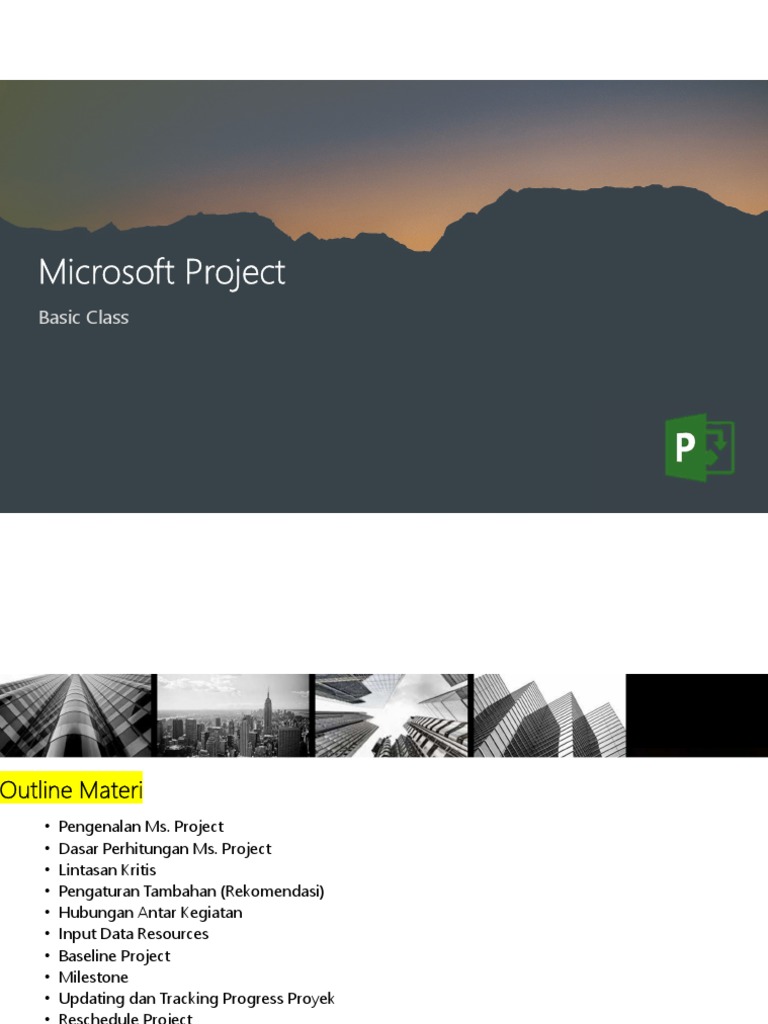 Modul Microsoft Project Oktober | PDF