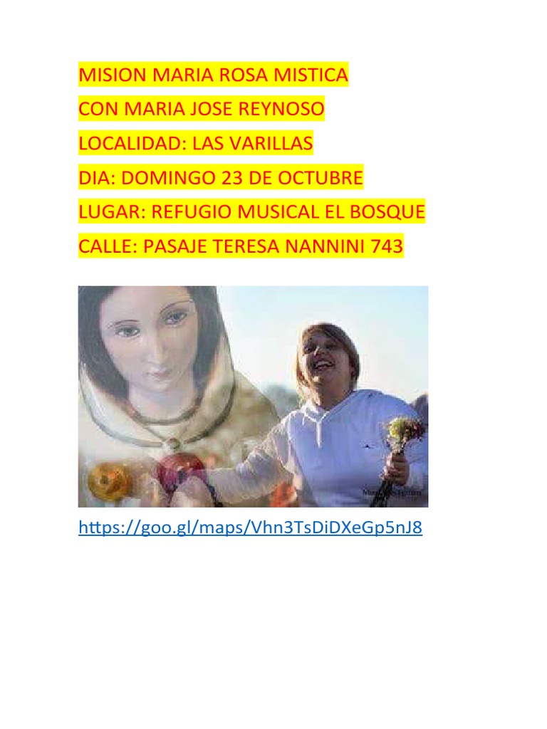 Mapa Rosa Mistica | PDF