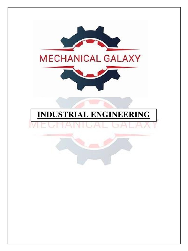 Industrial Engineering Mcqs | PDF | Inventory | Business