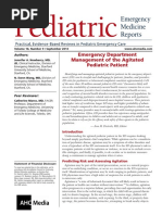 Guidelines for Acute Behavioural Disturbance | PDF | Emergency ...