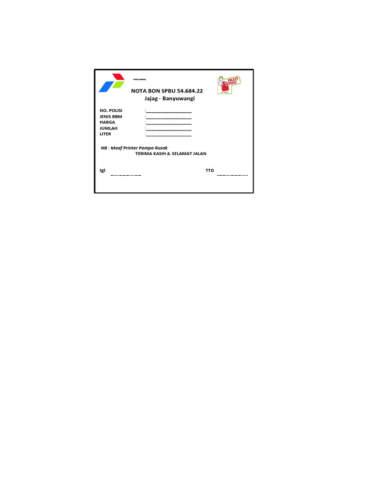 Nota Bon Spbu 13 | PDF