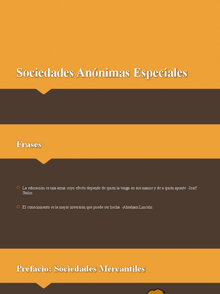 Sociedades Anónimas Especiales | PDF | Sociedad de responsabilidad limitada | Bancos