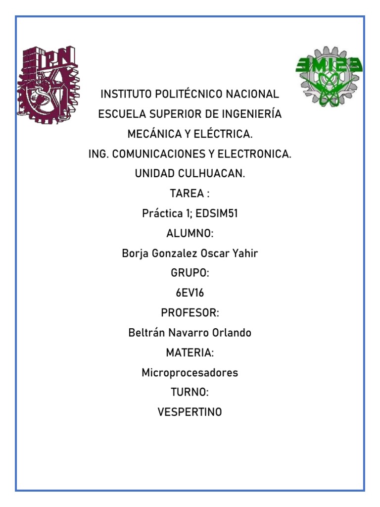 Descarga y uso del simulador Edsim51 | PDF | Crecimiento personal y ...