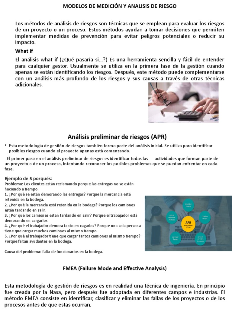 Modelos de Medición y Analisis de Riesgo | PDF