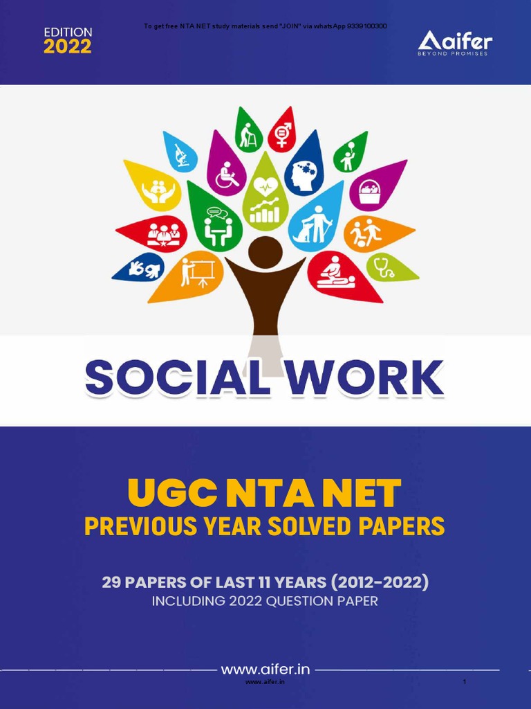UGC NET Social Work QBOOK 2022 Compressed (1) Compressed | PDF ...