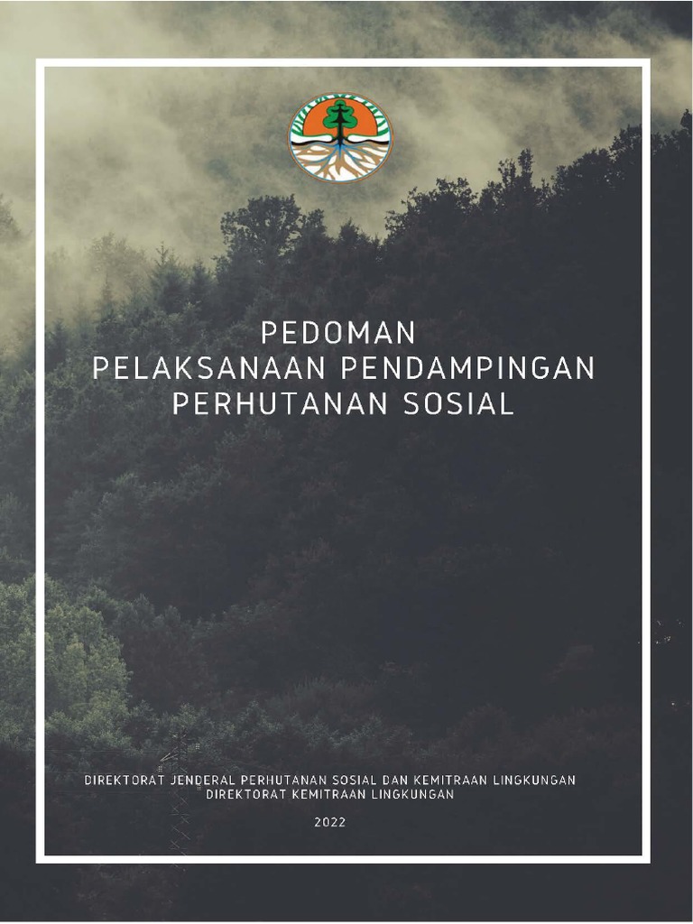 Buku Pedoman Pelaksanaan Pendampingan Perhutanan Sosial (A5) - FINAL 2023 | PDF