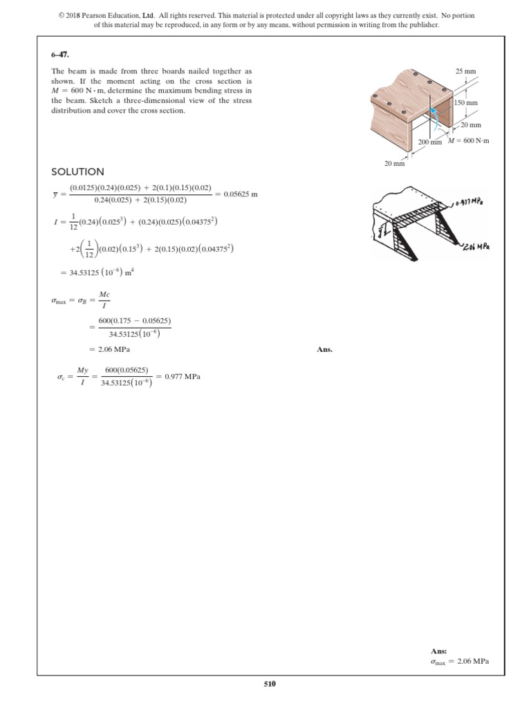 Assignment 3 Solutions | PDF | Bending | Beam (Structure)