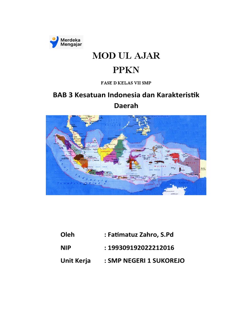 Cover Modul Ajar Bab 3 | PDF | Ilmu Sosial