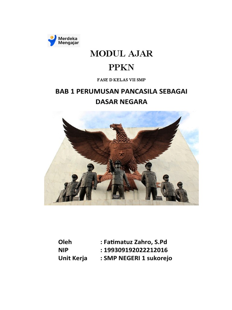 Cover Modul Ajar Bab 1 | PDF