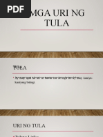 Ang Sukat at Tugma NG TULA | PDF