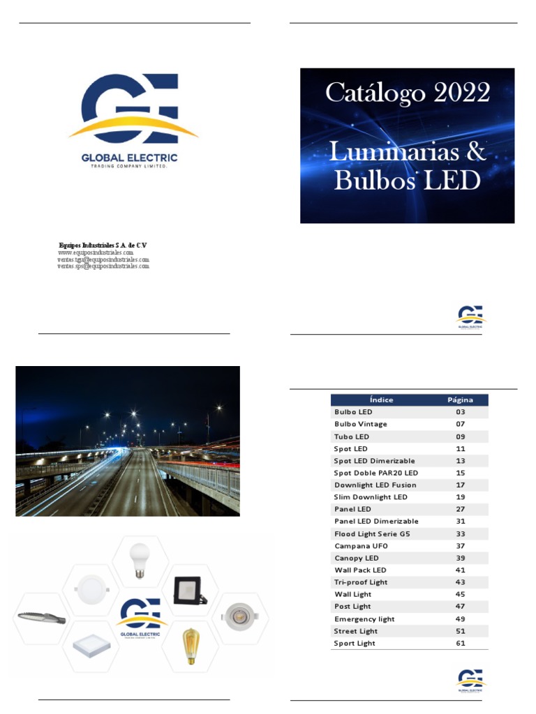 Catalogo GET - 230222 - 124222 | PDF | Diodo emisor de luz | Bienes ...