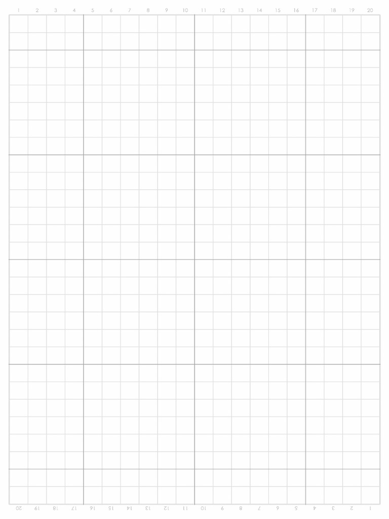 GRID A4 1Cm X 1Cm 20x28 Optimized | PDF