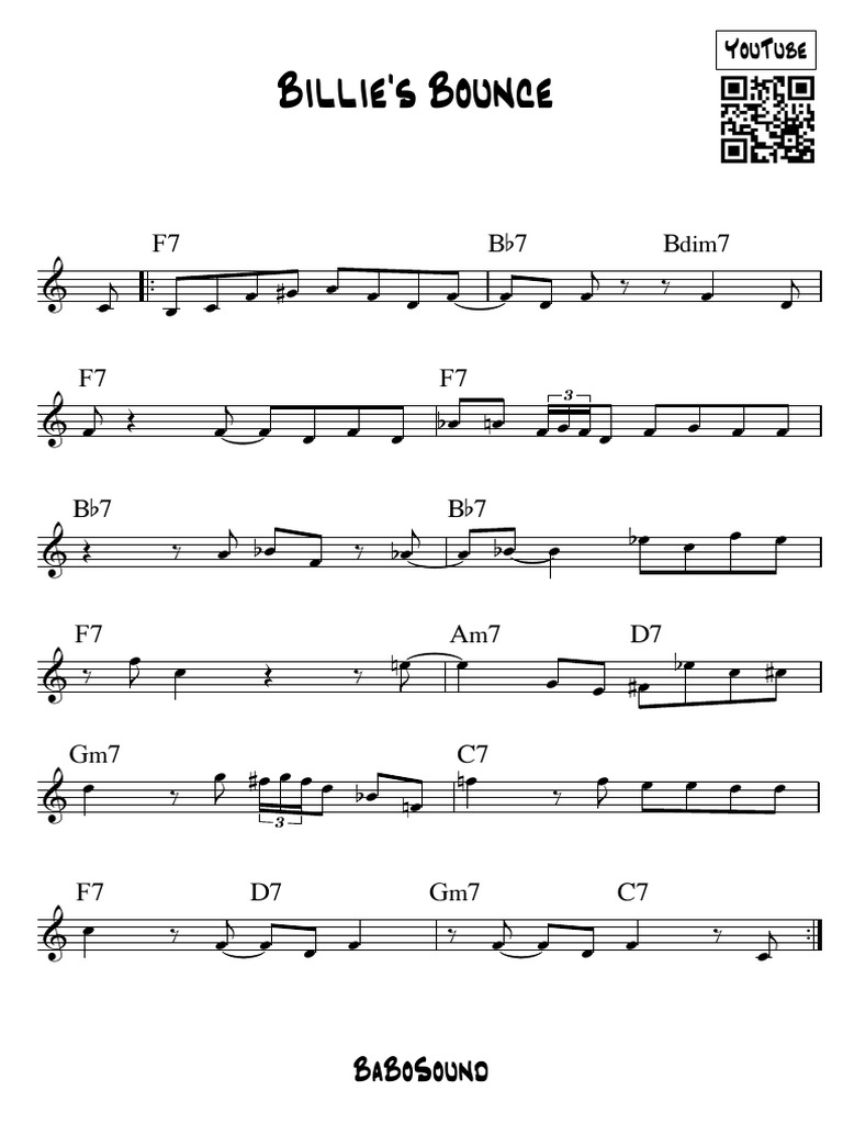 Billie's Bounce | PDF