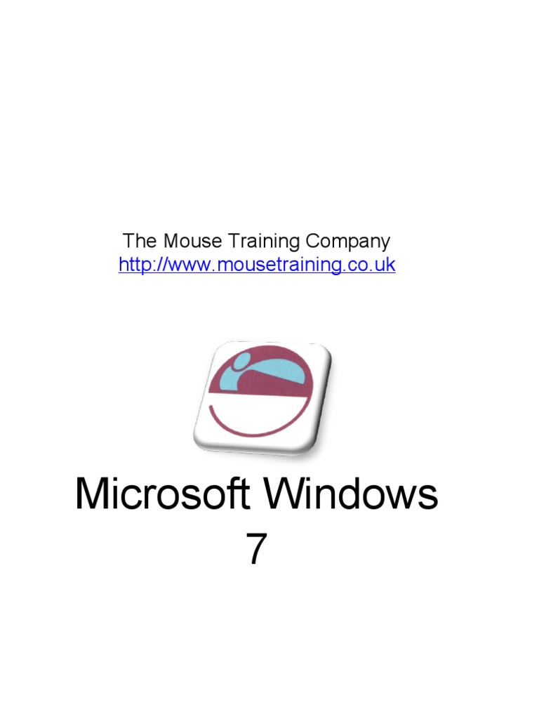 Upgrade Windows 7 Mouse Training | PDF | Windows 7 | Microsoft Windows
