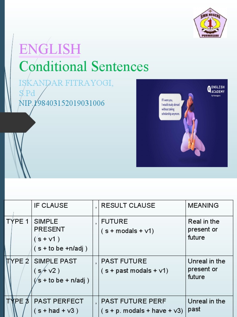 Understanding Conditional Sentences | PDF | Language Arts & Discipline ...