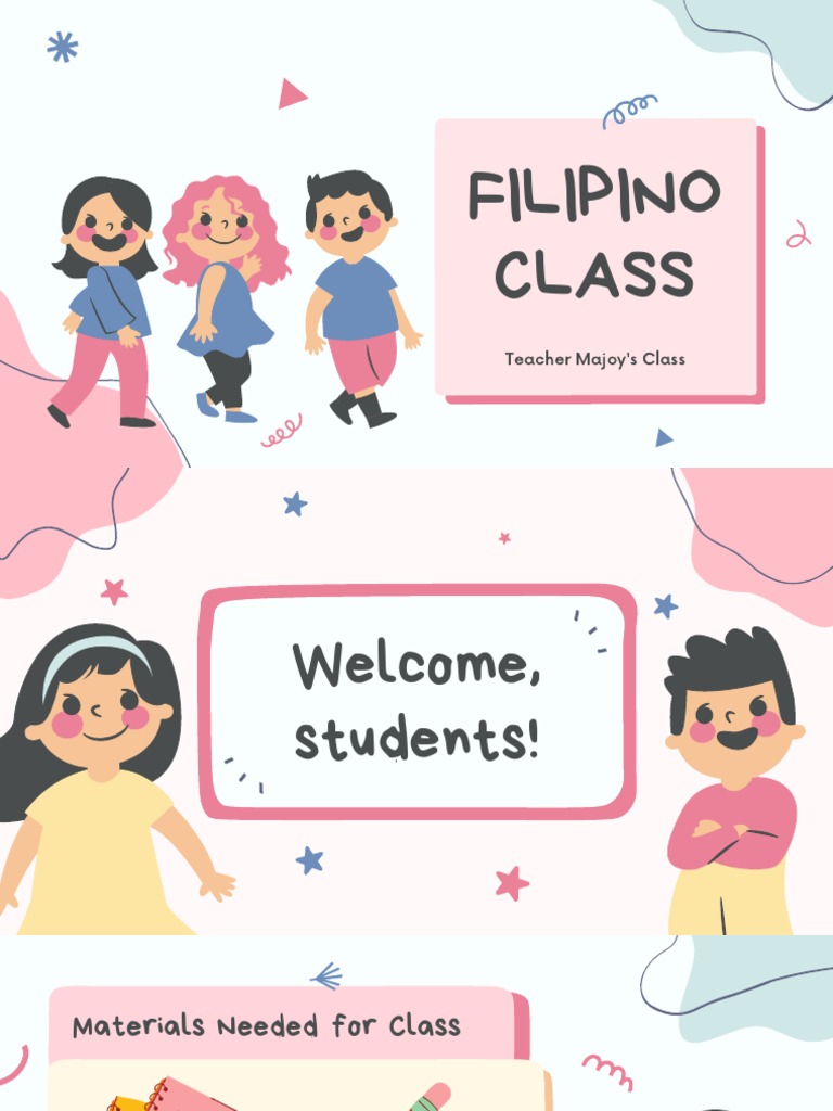 Class Proper Filipino Lesson 11 | PDF