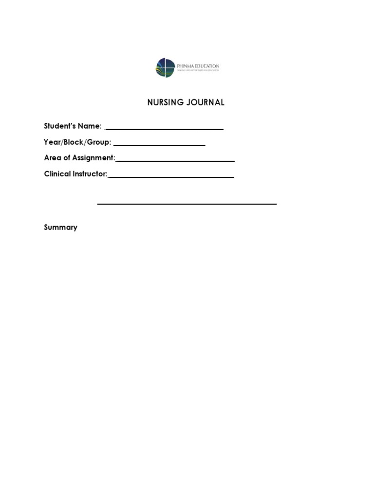 Nursing Journal | PDF