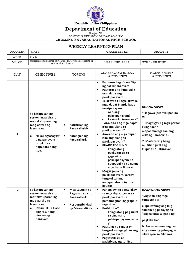 Wlp-Sy.2022-2023 - Week 5 | PDF