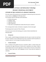 Final Year Project Proposal Template v1.5 | PDF | Feasibility Study ...