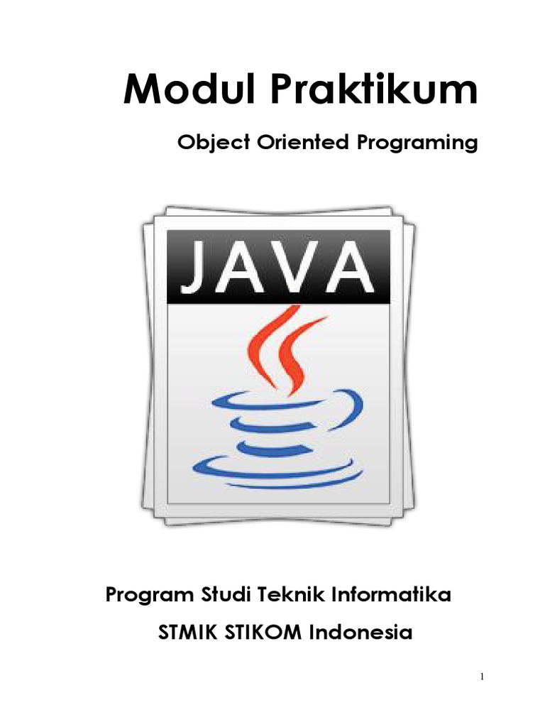 Panduan Praktikum OOP Java | PDF
