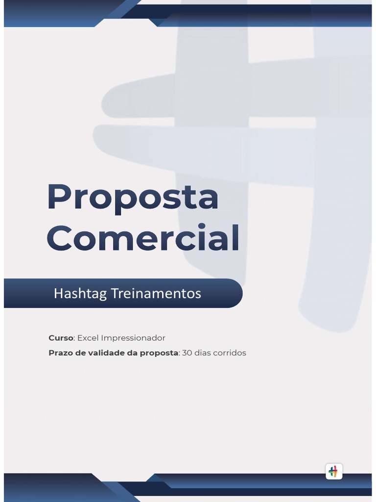 Proposta Comercial - Excel | PDF | Microsoft Excel