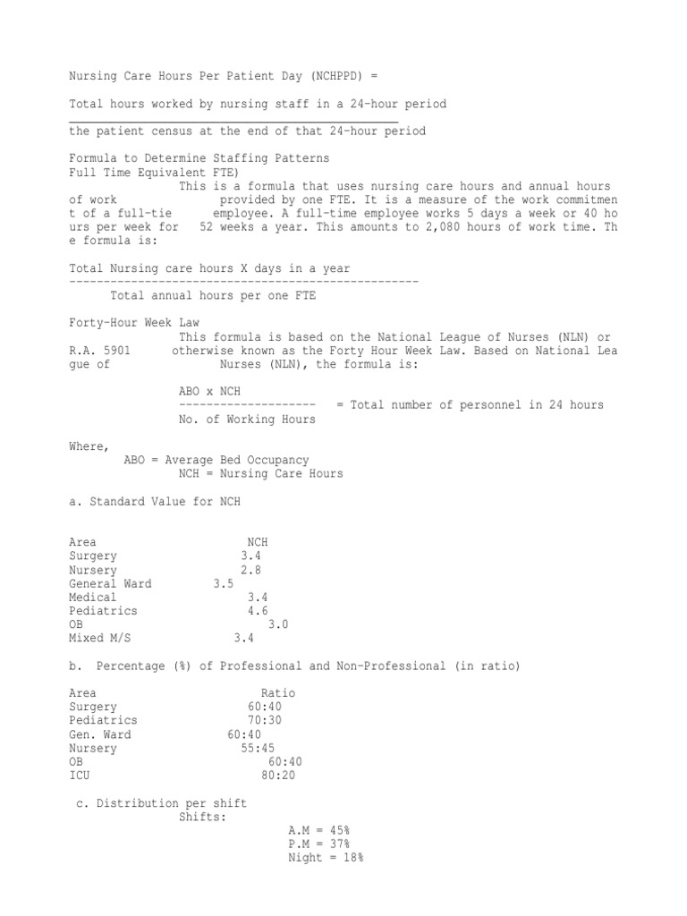 107 Calculations | PDF | Hospital | Nursing