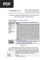 Abstrak PIT Hematosinus | PDF | Medical Emergencies | Surgical Specialties