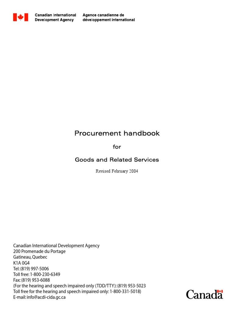 Procurement Handbook 2 | PDF | Procurement | Economies
