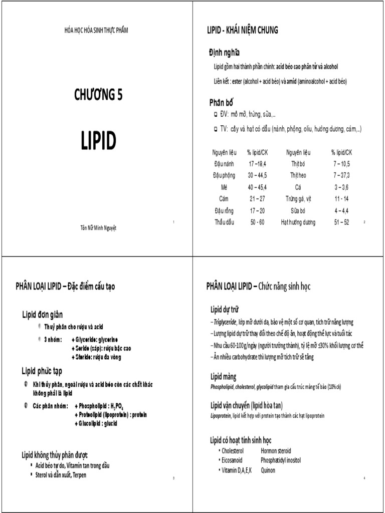 GT HHHSTP BK 2020 C5 Lipid | PDF