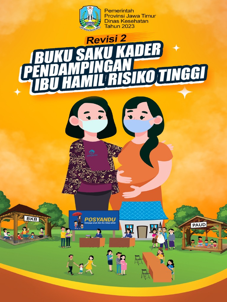 Buku Saku Kader Pendampingan Bumil Risti 2023 | PDF