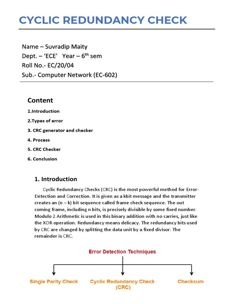 Computer Network (EC-602) - Suvradip Maity | PDF | Computers | Technology & Engineering