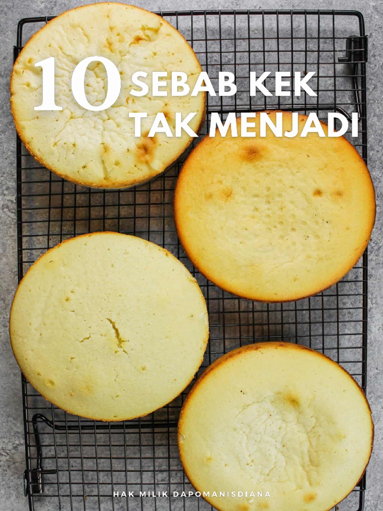Kesilapan Umum dalam Membakar Kek | PDF