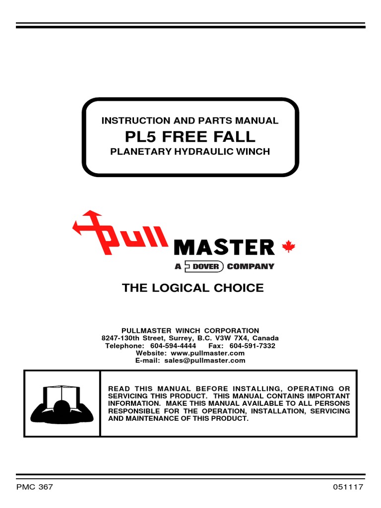 Pullmaster PL5 | PDF | Valve | Clutch