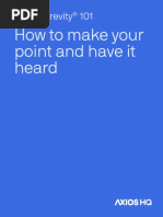 Smart Brevity 101 | PDF | Human Communication | Communication