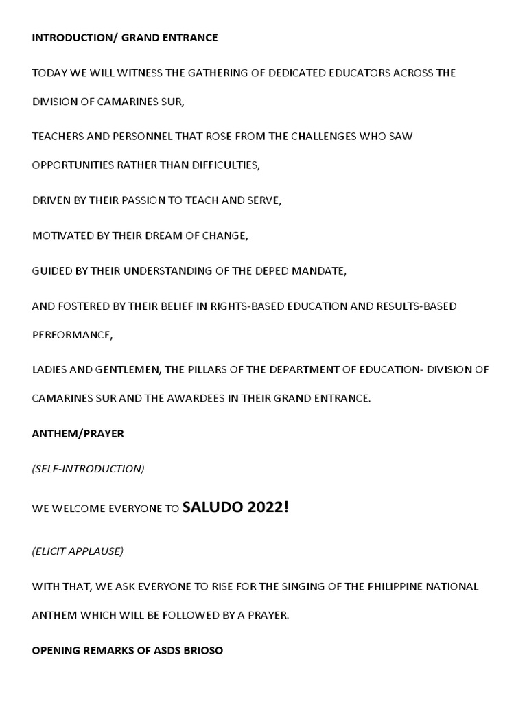 Script Awarding | PDF