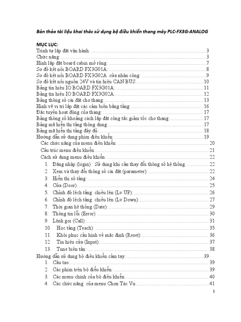 PLC FX3G New - V1 - 230213 | PDF