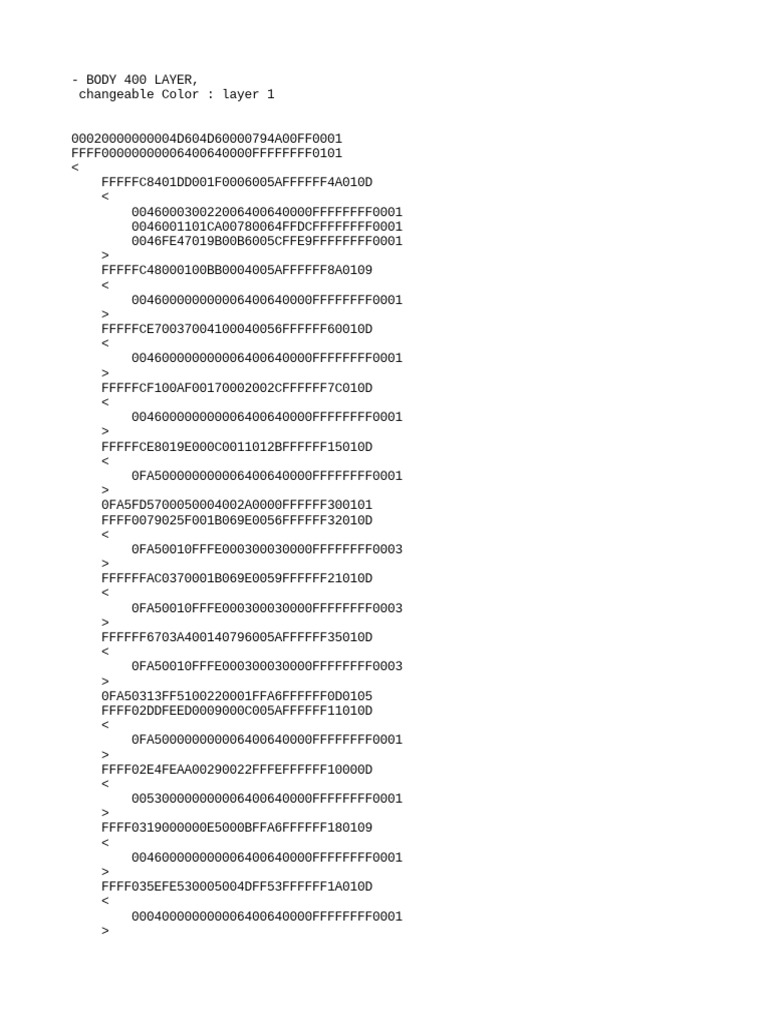 Hexadecimal Data Structure | PDF