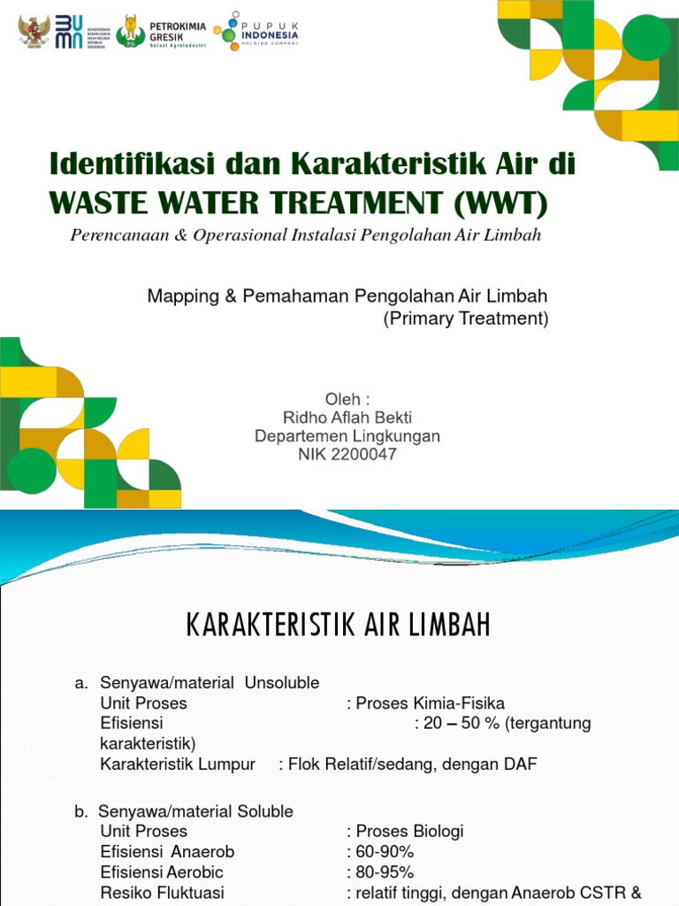 31122021162057-MATERI IPAL 2 Identifikasi & Karakteristik PDF | PDF