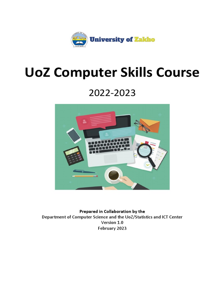 Computer Skills Course 2022-2023 - Semester2 | PDF | Cursor (User ... Computer Skills Course 2022-2023 - Semester2 | PDF | Cursor (User ...